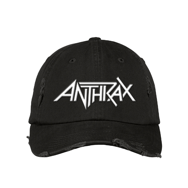 Official Anthrax Merchandise - Distressed Logo Hat – Anthrax Store