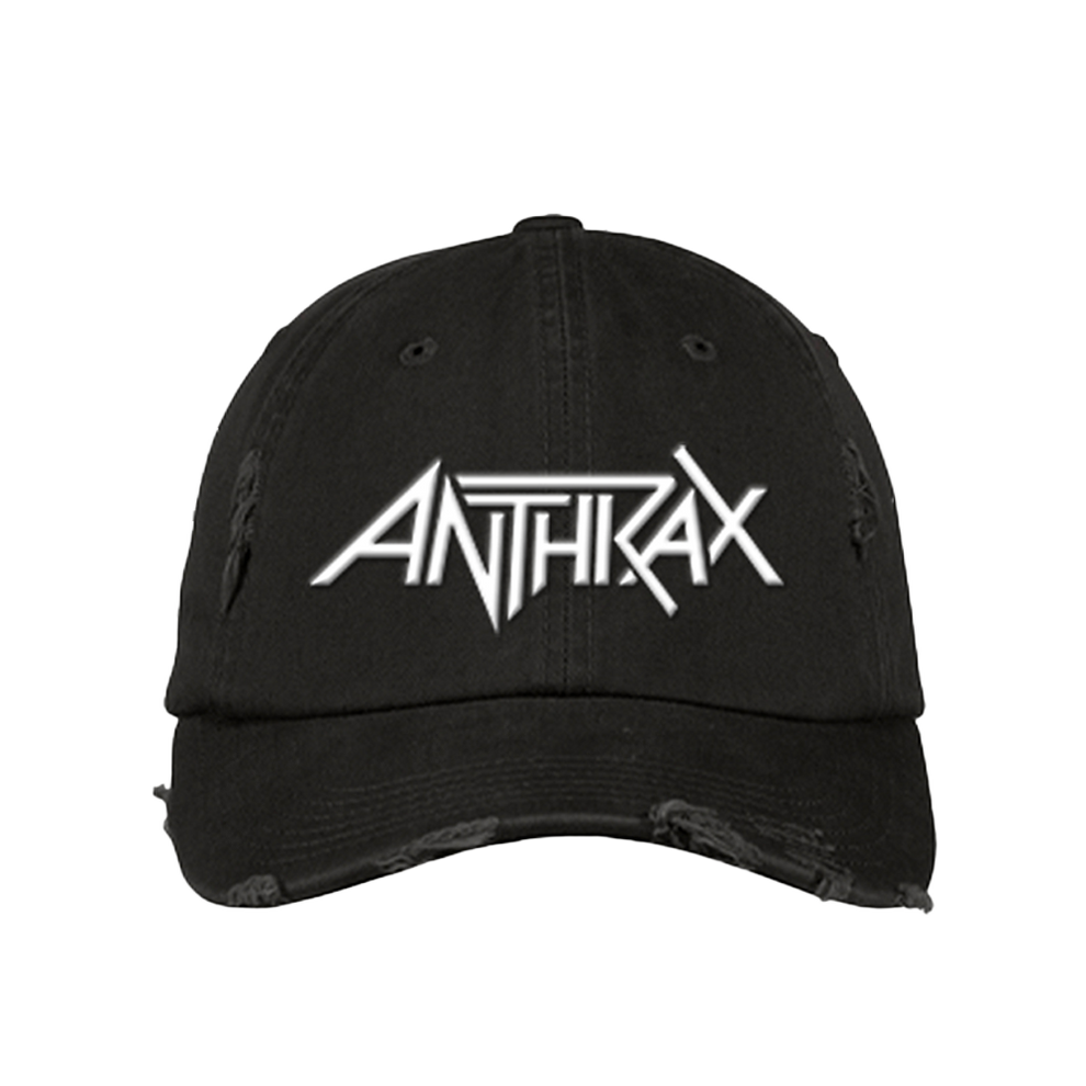 Official Anthrax Merchandise - Distressed Logo Hat – Anthrax Store